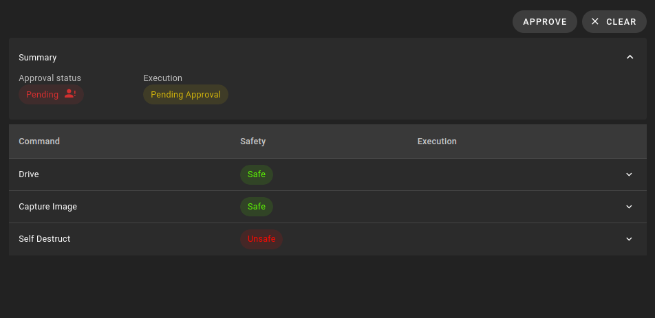 Command Execution Pane | Spacefarer Docs